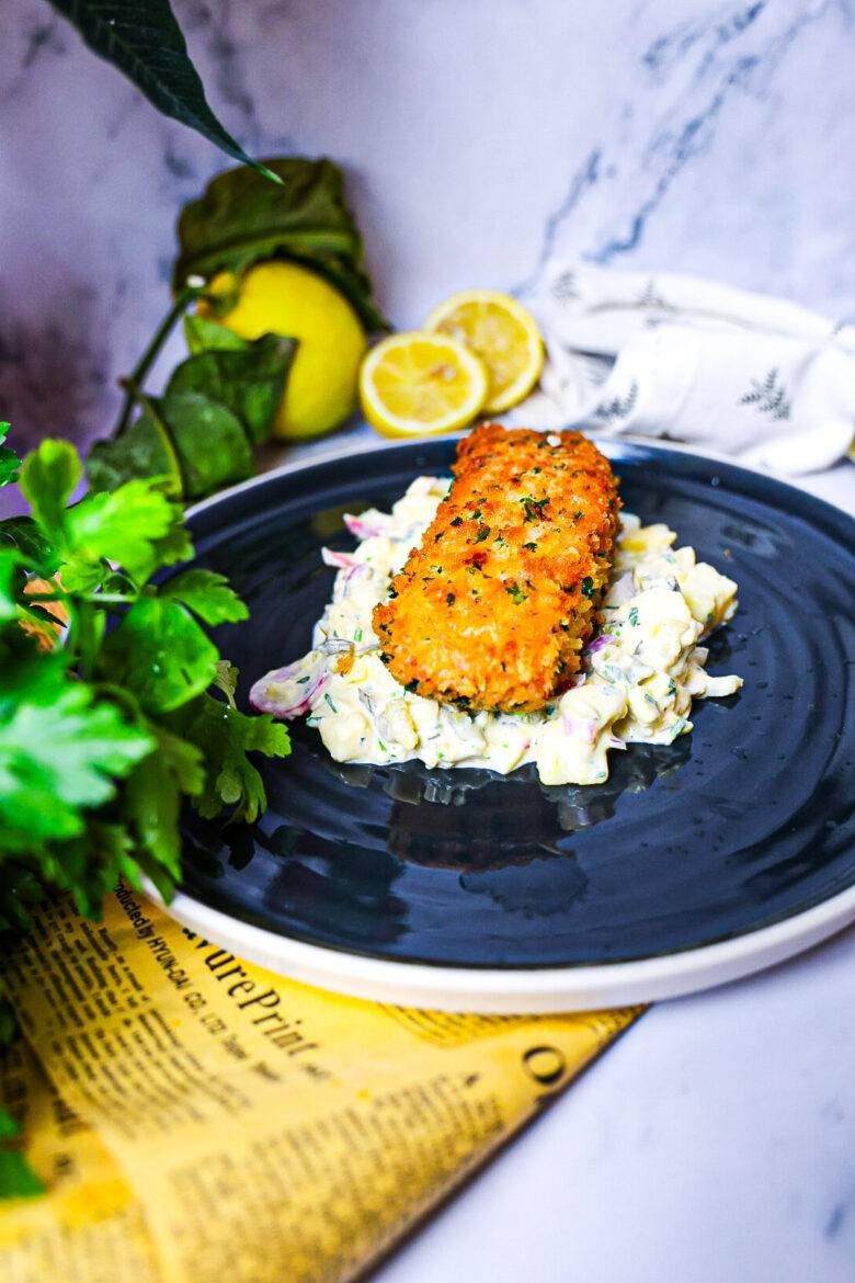 Vyprážaný losos - Simple Fresh Delicious