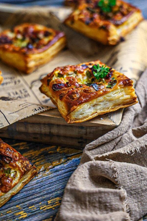 Lístkové cesto na slano - Simple Fresh Delicious