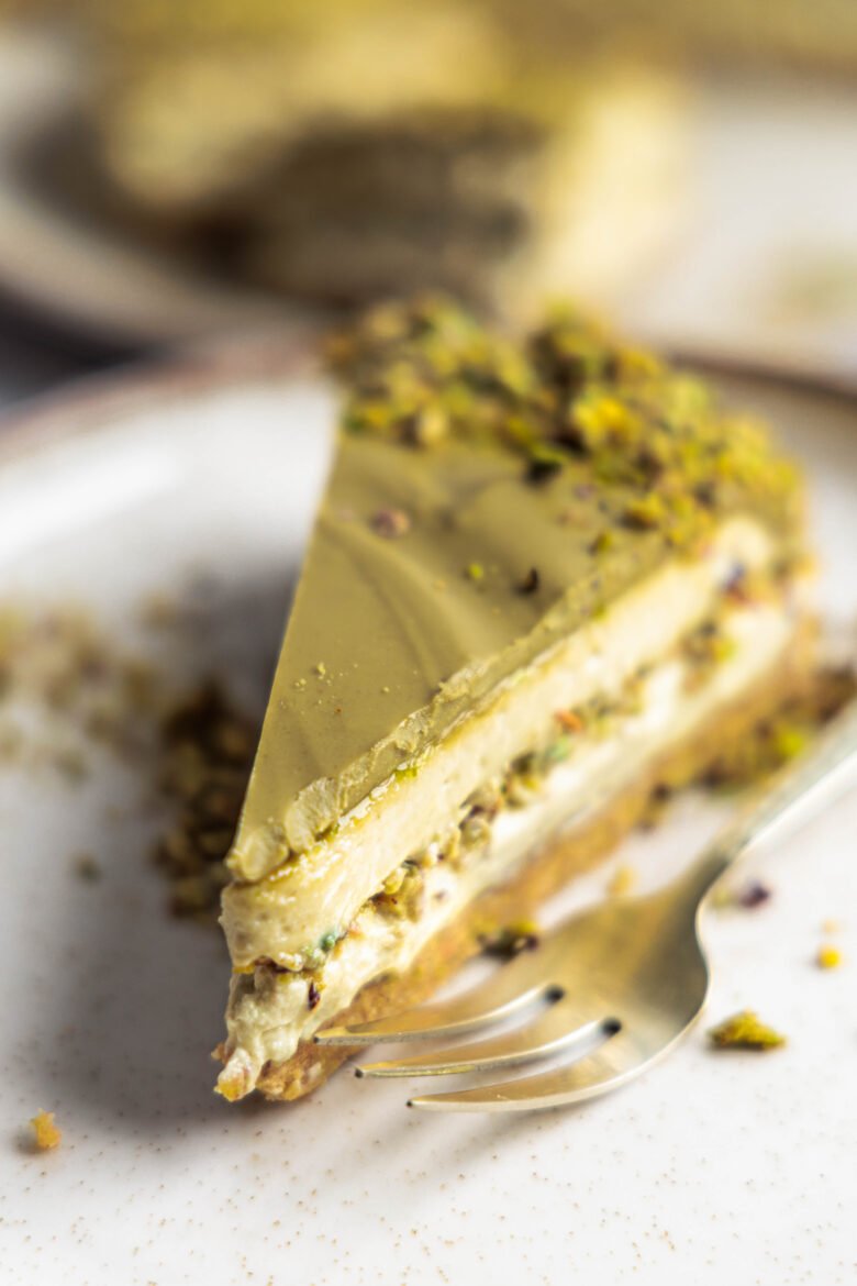 Pistachio Cheesecake - Simple Fresh Delicious