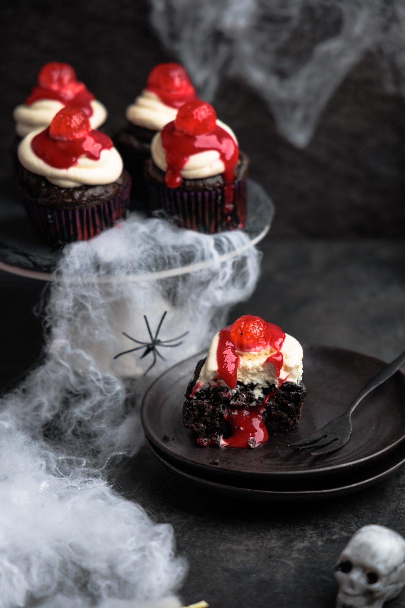 Bloody Cupcakes - Simple Fresh Delicious